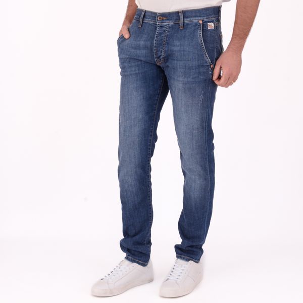 Roy Roger's dark cotton jeans Denim ROY ROGER'S rru006d5962613
